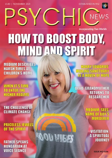Psychic News Magazine - November 2021 Back Issue