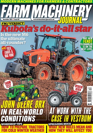 Farm Machinery Journal Magazine - December 2021 Back Issue