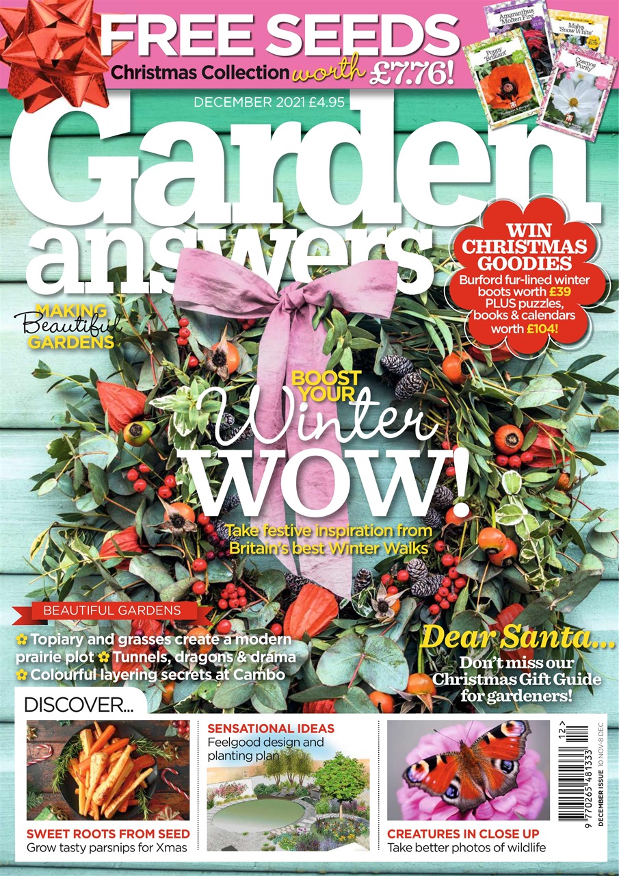 Garden Answers Magazine - December 2021 Back Issue