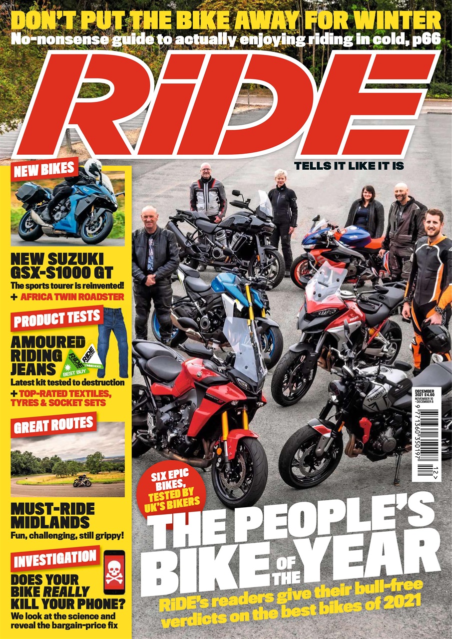Ride Magazine - December 2021 Back Issue