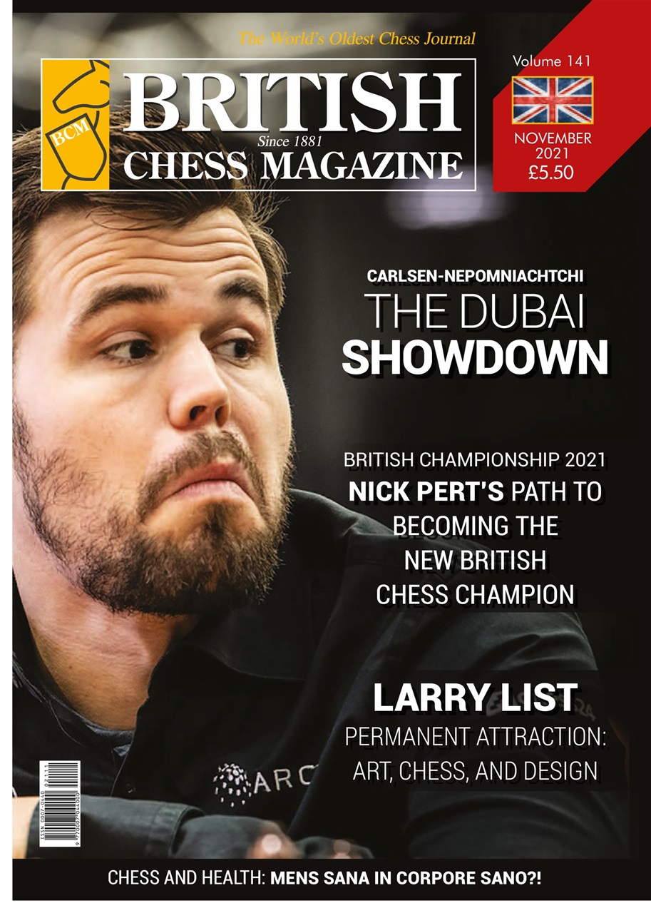 British Chess Magazine - November 2021 Back Issue