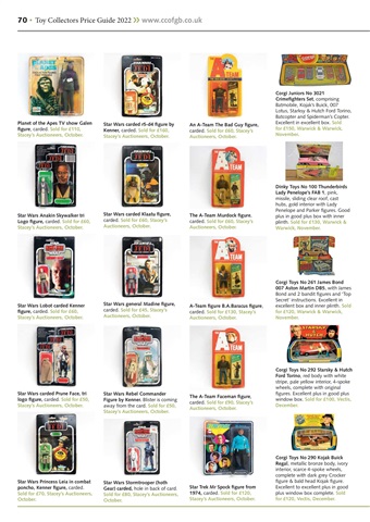 Toy Collectors Price Guide Magazine - Price Guide 2022 Subscriptions ...