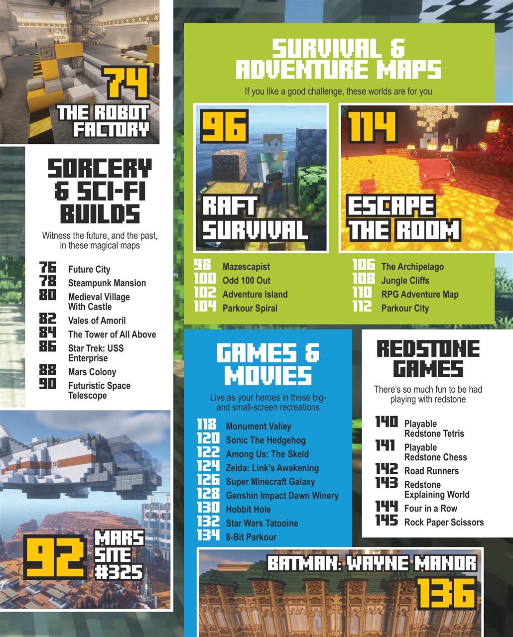 Minecraft World Magazine - Minecraft World Epic Builds vol 2 Special Issue