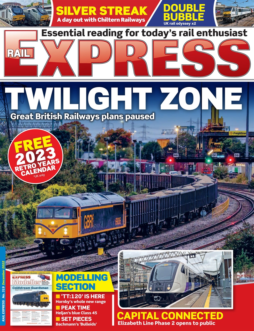 Rail Express Magazine - 319 December 2022 Back Issue