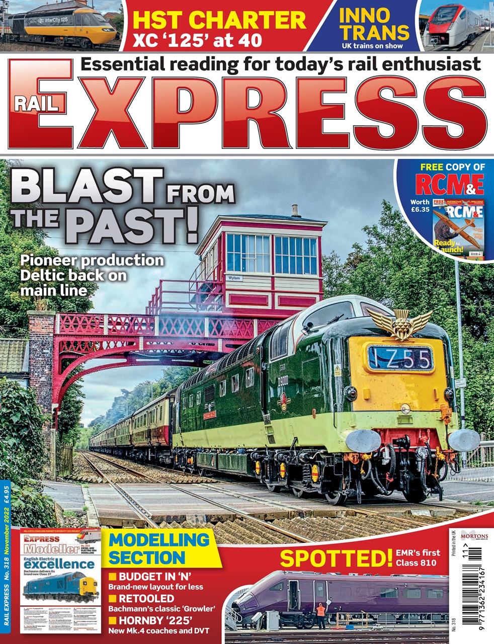 Rail Express Magazine - 318 November 2022 Back Issue