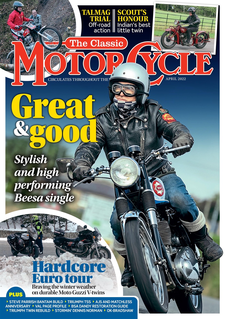 The Classic MotorCycle Magazine - 49-4 - April 2022 Subscriptions ...