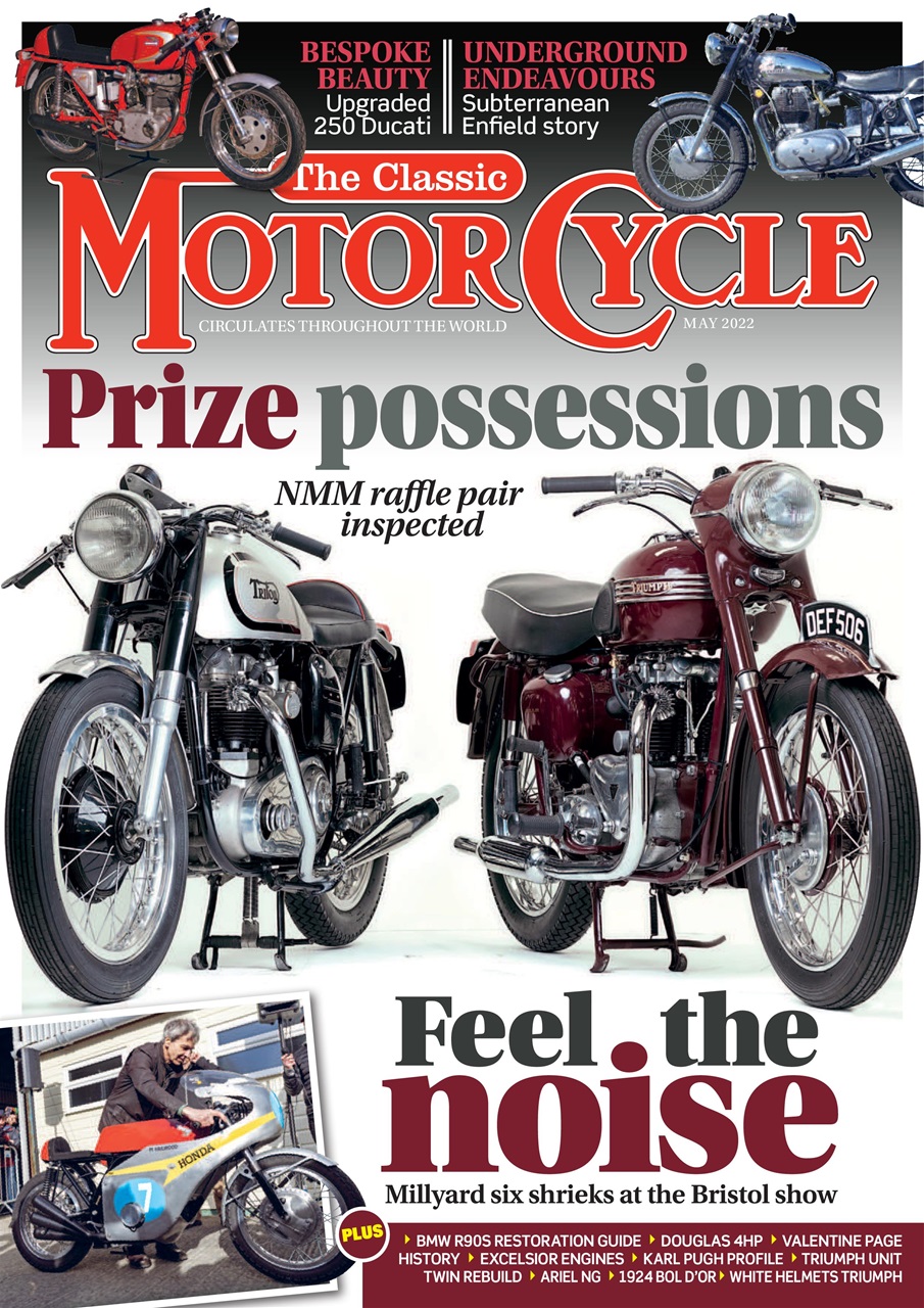 The Classic MotorCycle Magazine - 49-5 - May 2022 Subscriptions ...