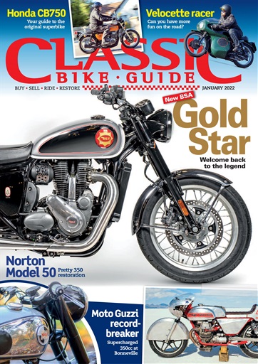 Classic Bike Guide Magazine - 379 - January 2022 Back Issue