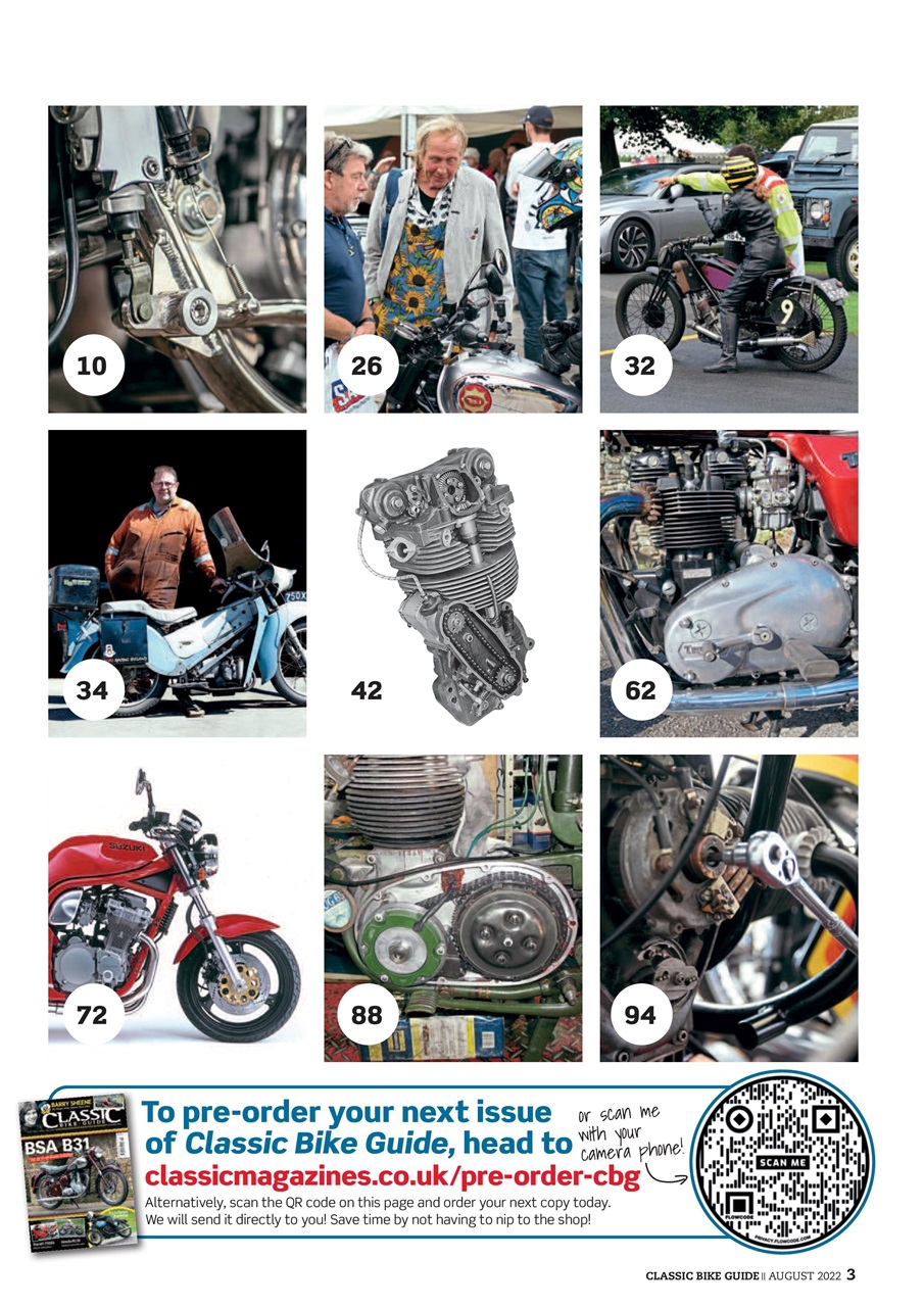 Classic Bike Guide Magazine - 386 - August 2022 Subscriptions | Pocketmags