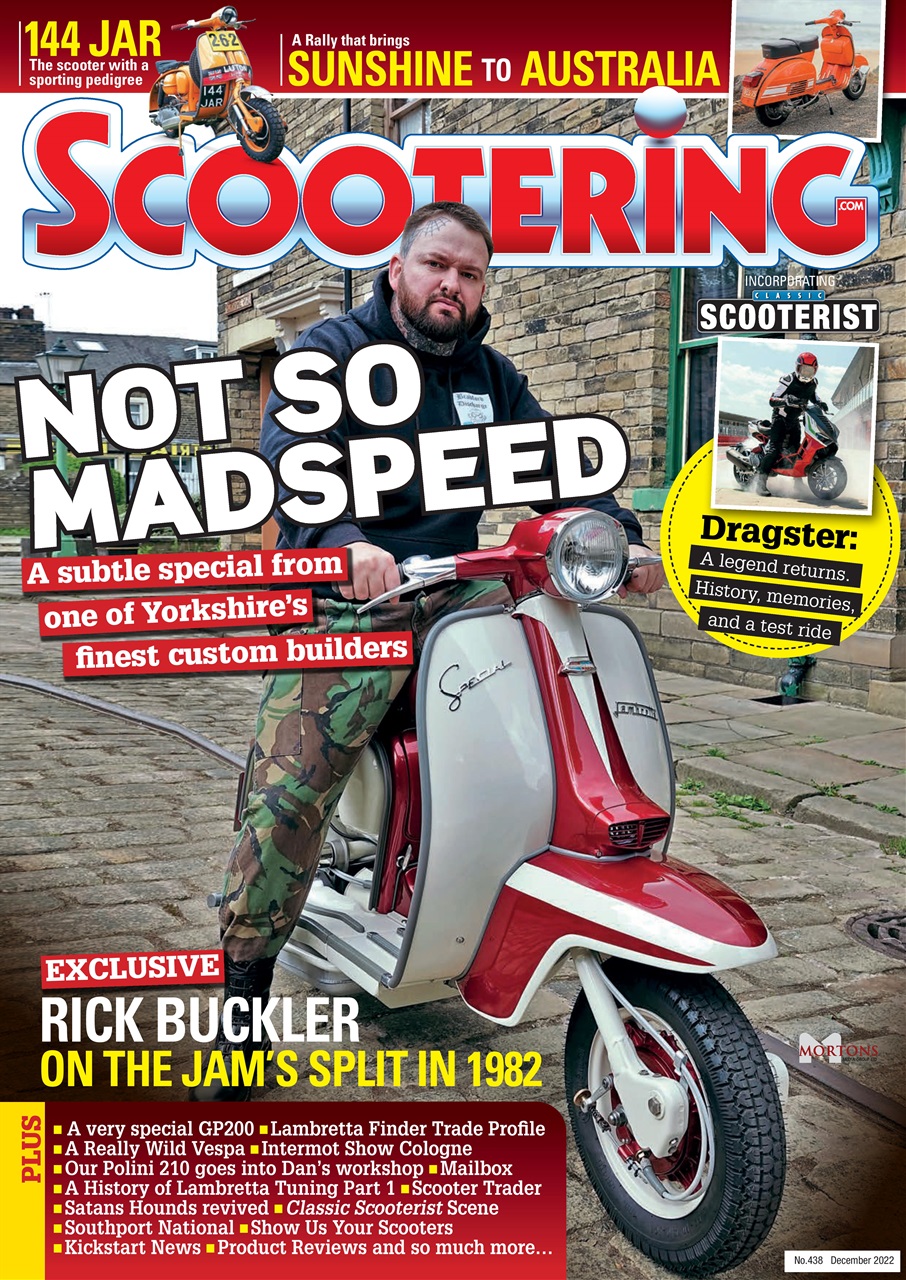 Scootering Magazine - December 2022 Back Issue