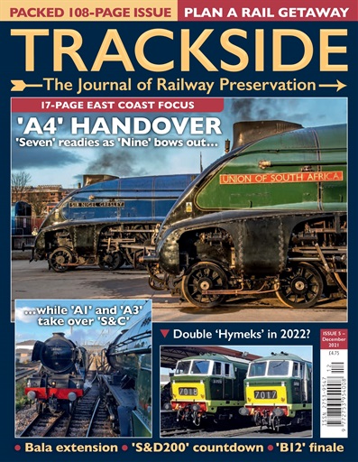 Trackside Magazine - December 2021 Back Issue