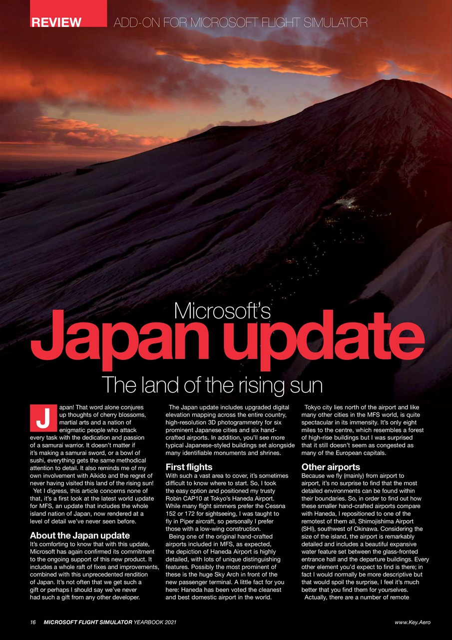 PC Pilot Magazine - Microsoft Flight Simulator Yearbook 2021 Special Issue