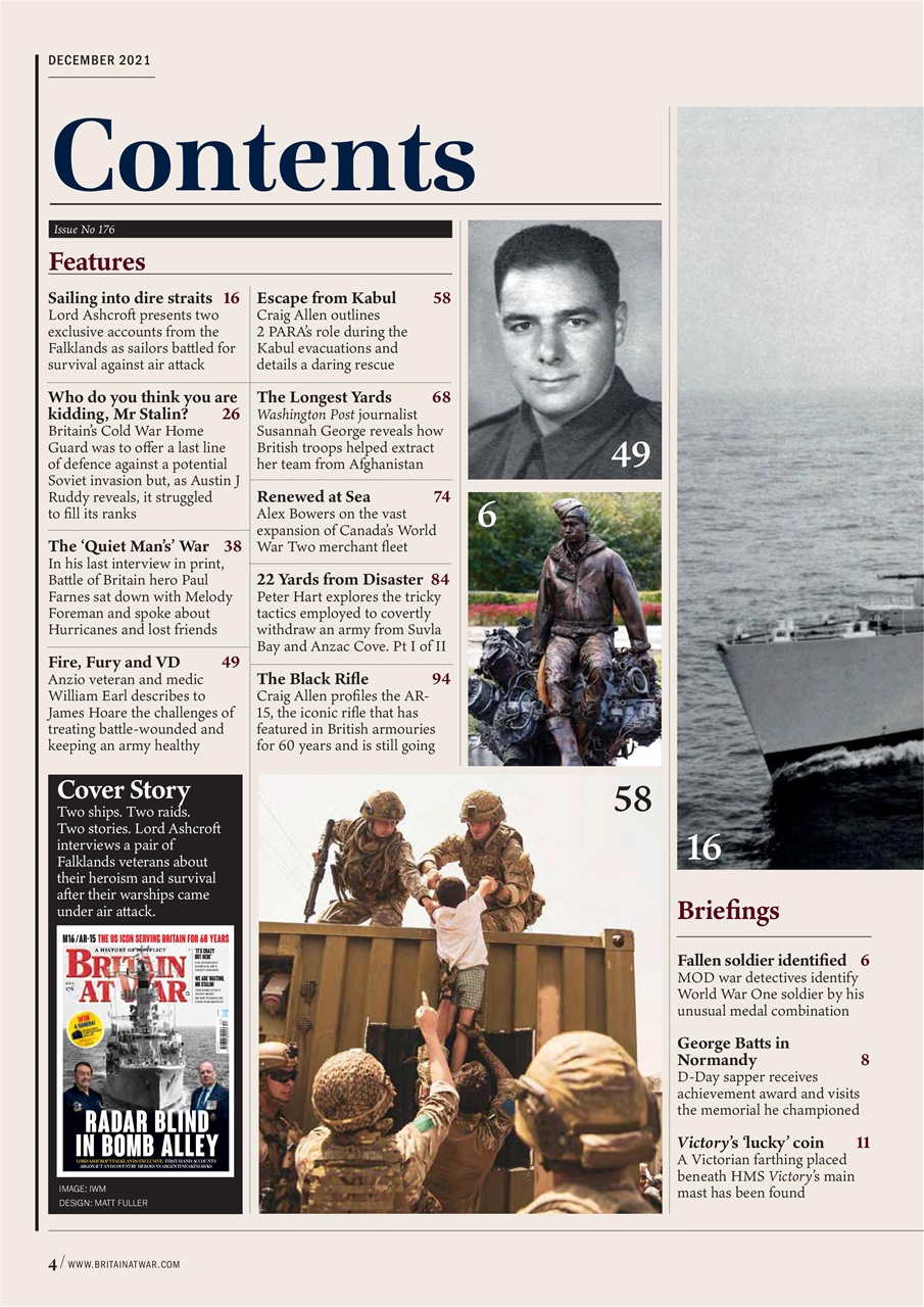 Britain at War Magazine - December 2021 Back Issue