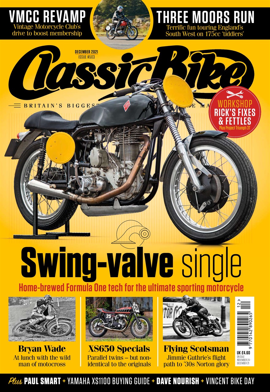 Classic Bike Magazine - December 2021 Back Issue