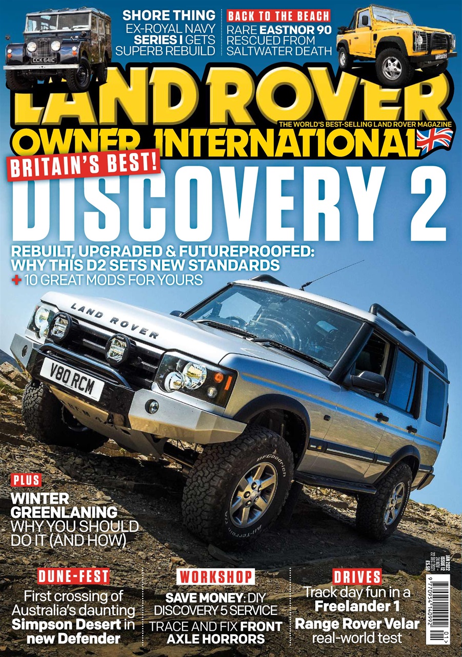 Land Rover Owner Magazine - January 2022 Back Issue