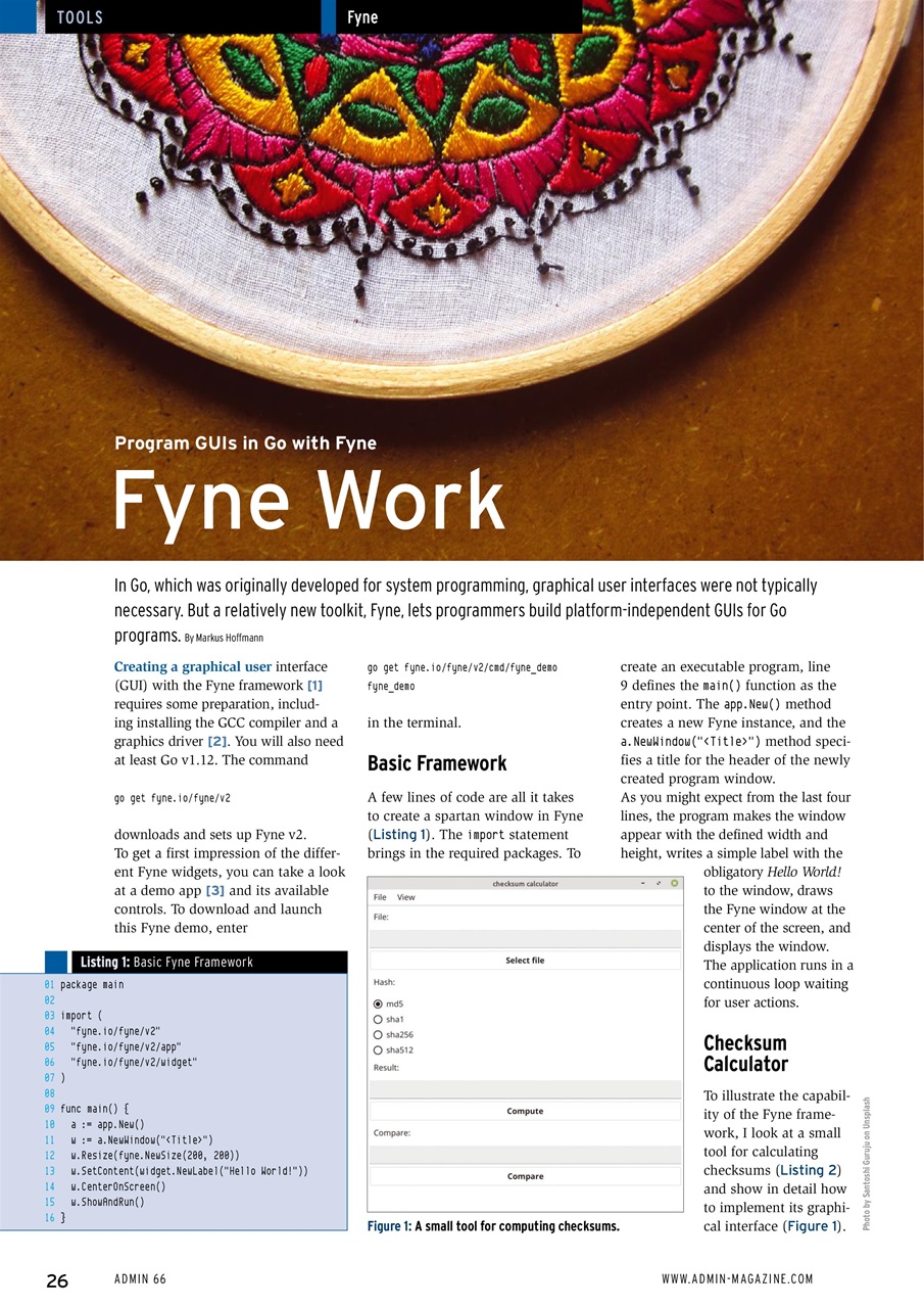 ADMIN Magazine - 66 Back Issue