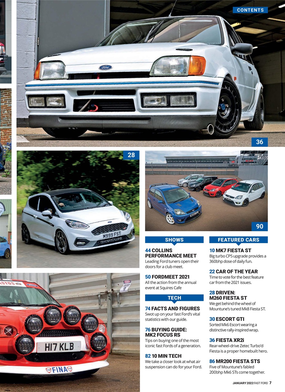 Fast Ford Magazine - Jan-22 Back Issue