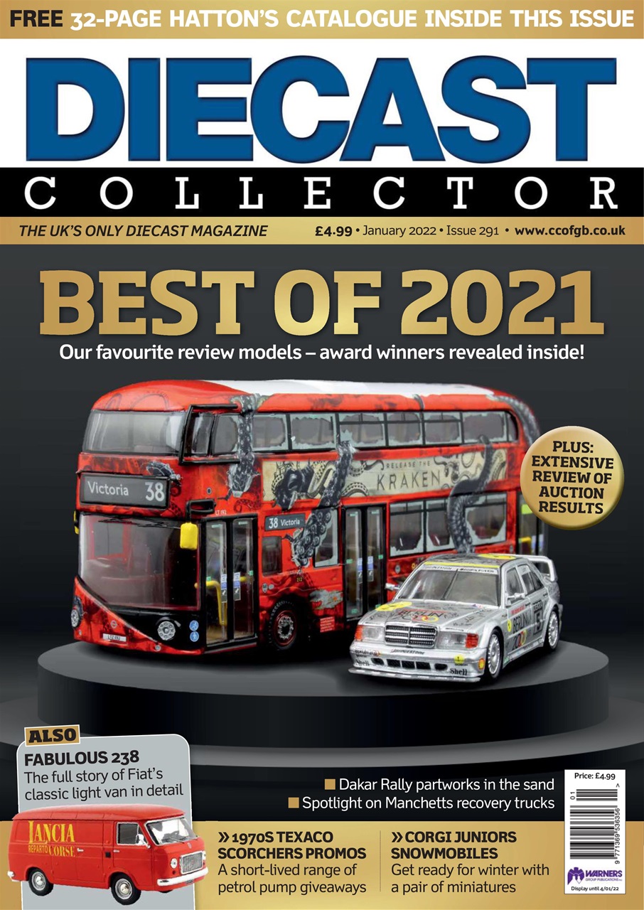 Diecast Collector Magazine - January 2022 Back Issue