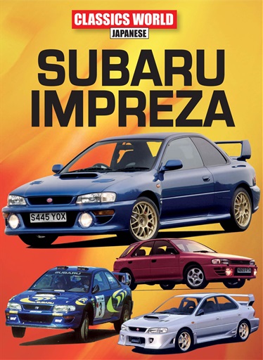 Classics World Japanese Magazine - Subaru Impreza Back Issue