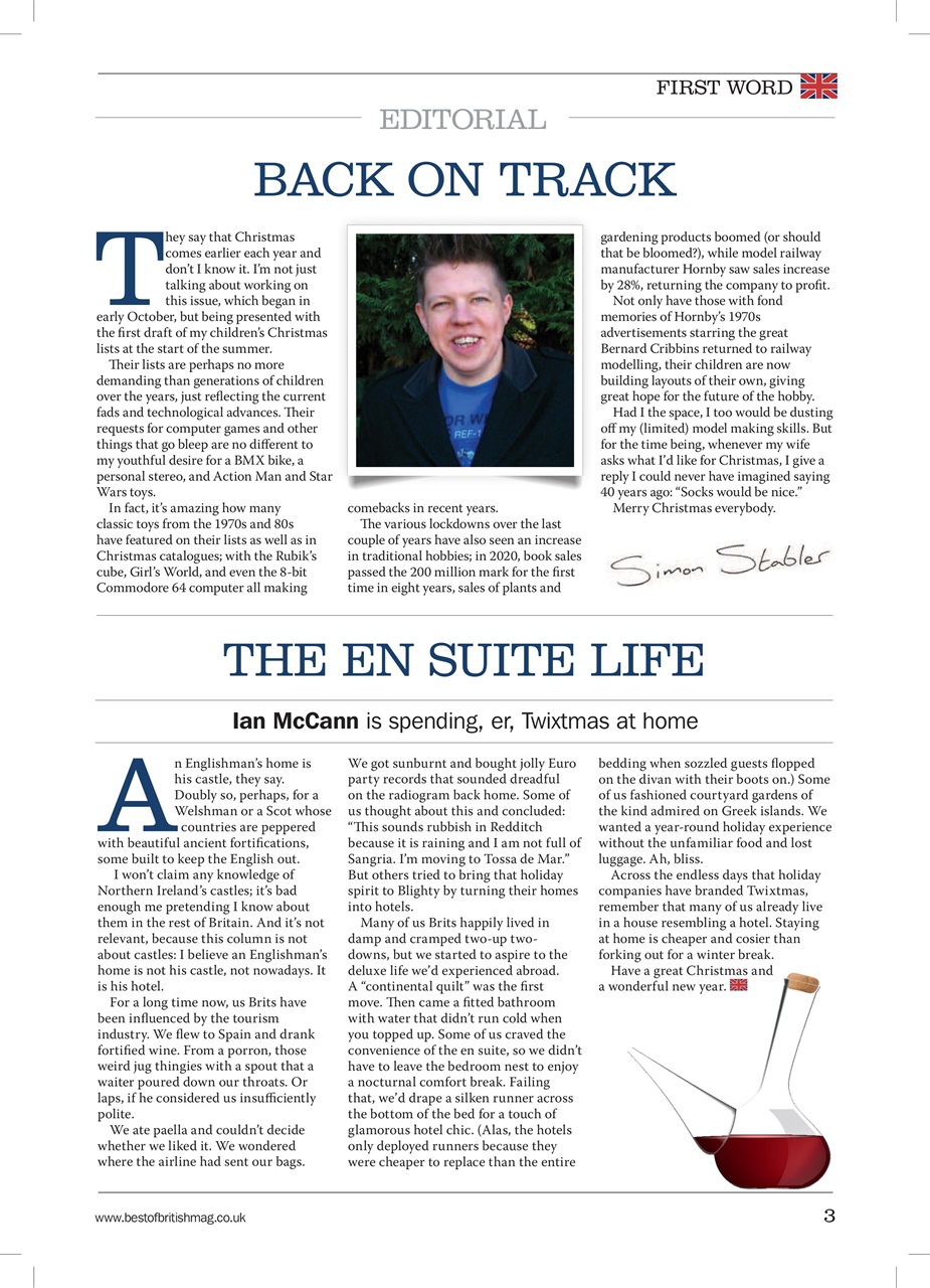 Best of British Magazine - Dec-21 Back Issue