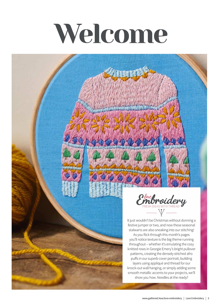 Love Embroidery Magazine - Issue 21 Back Issue