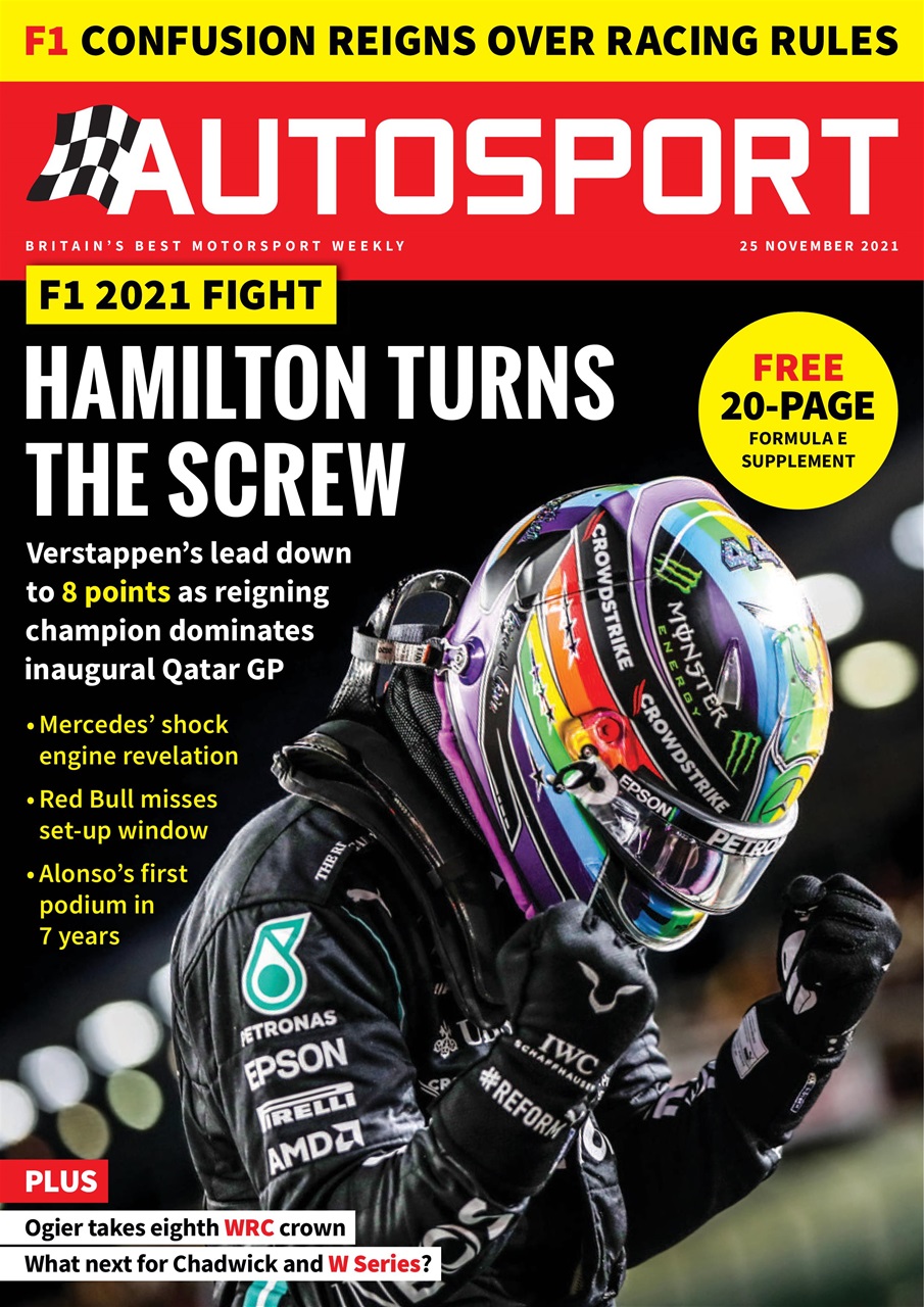 Autosport Magazine - 25 Nov 2021 Back Issue