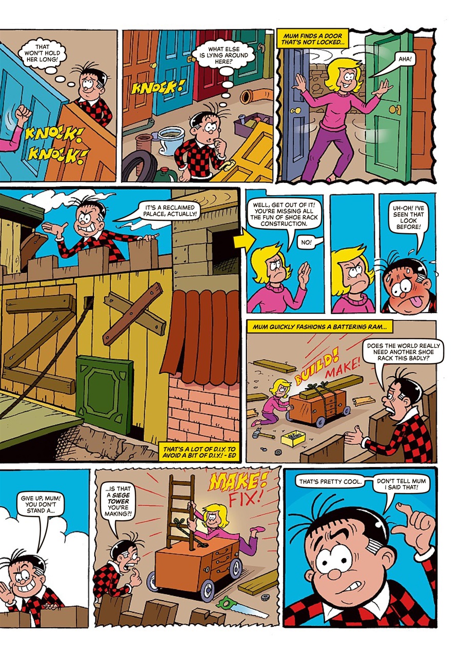 Beano Magazine - 04/12/2021 Back Issue