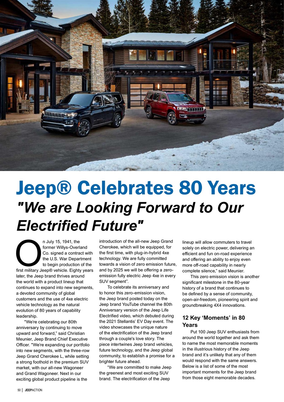 Jeep Action Magazine - Issue 4 2021 Back Issue