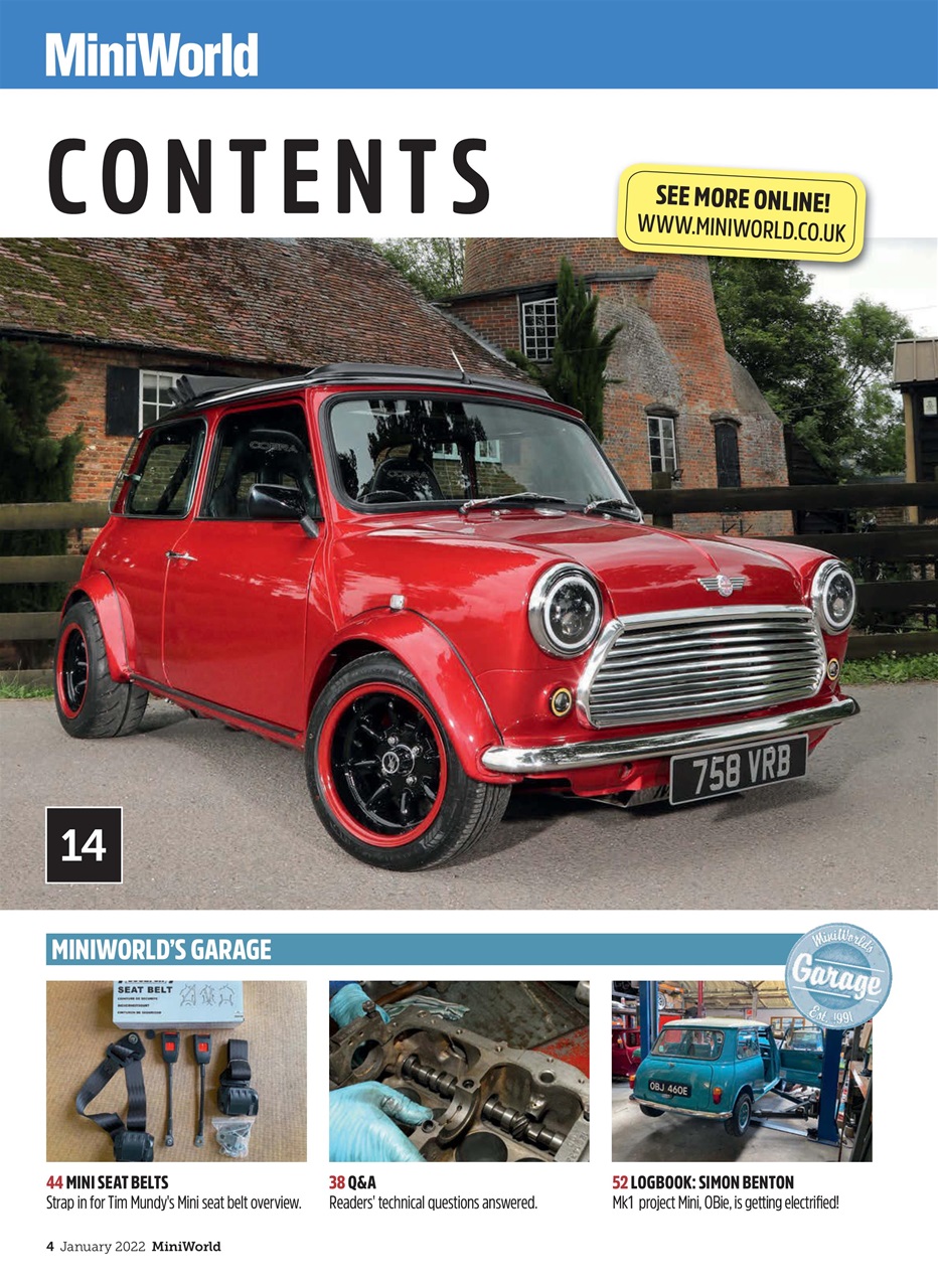 Mini World Magazine - Jan-22 Back Issue