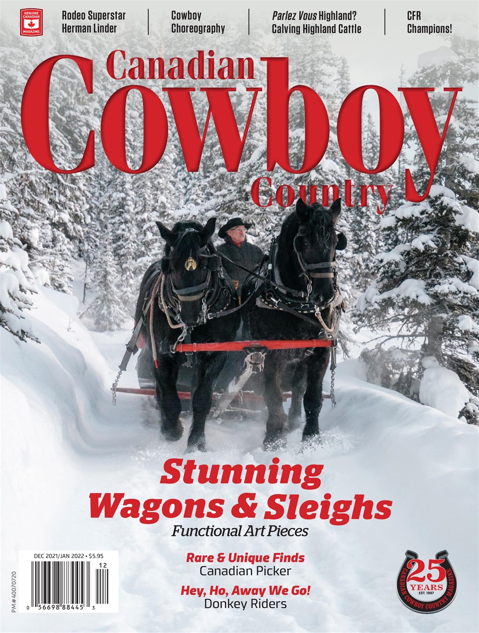 Canadian Cowboy Country Magazine - Dec/Jan 2021 Back Issue