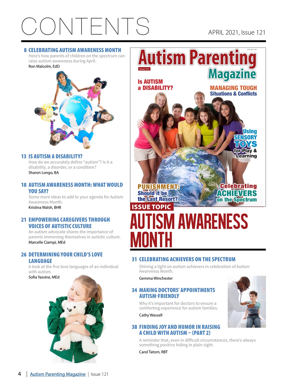 Autism Parenting Magazine - Issue 121 Back Issue