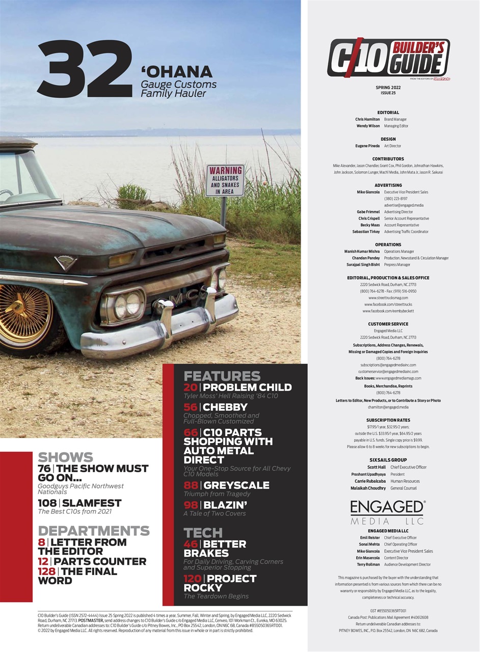 C10 Builder's Guide Magazine - C10 BG-Spr 22 Subscriptions | Pocketmags