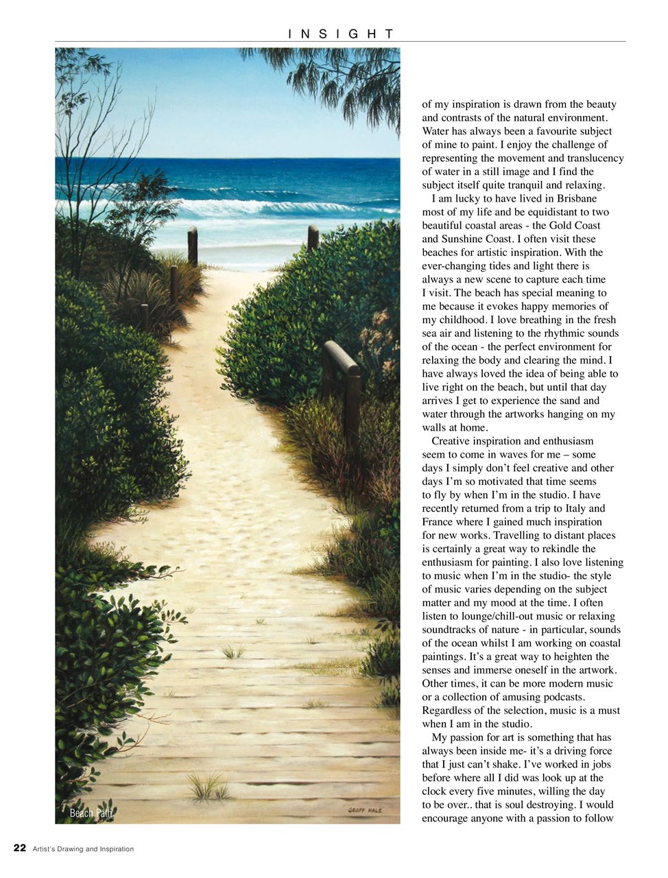 Australian Drawing and Inspiration Magazine - Issue 43 Back Issue