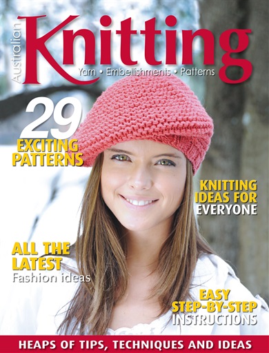 Australian Knitting Magazine - Volume 13 Issue 1 Back Issue