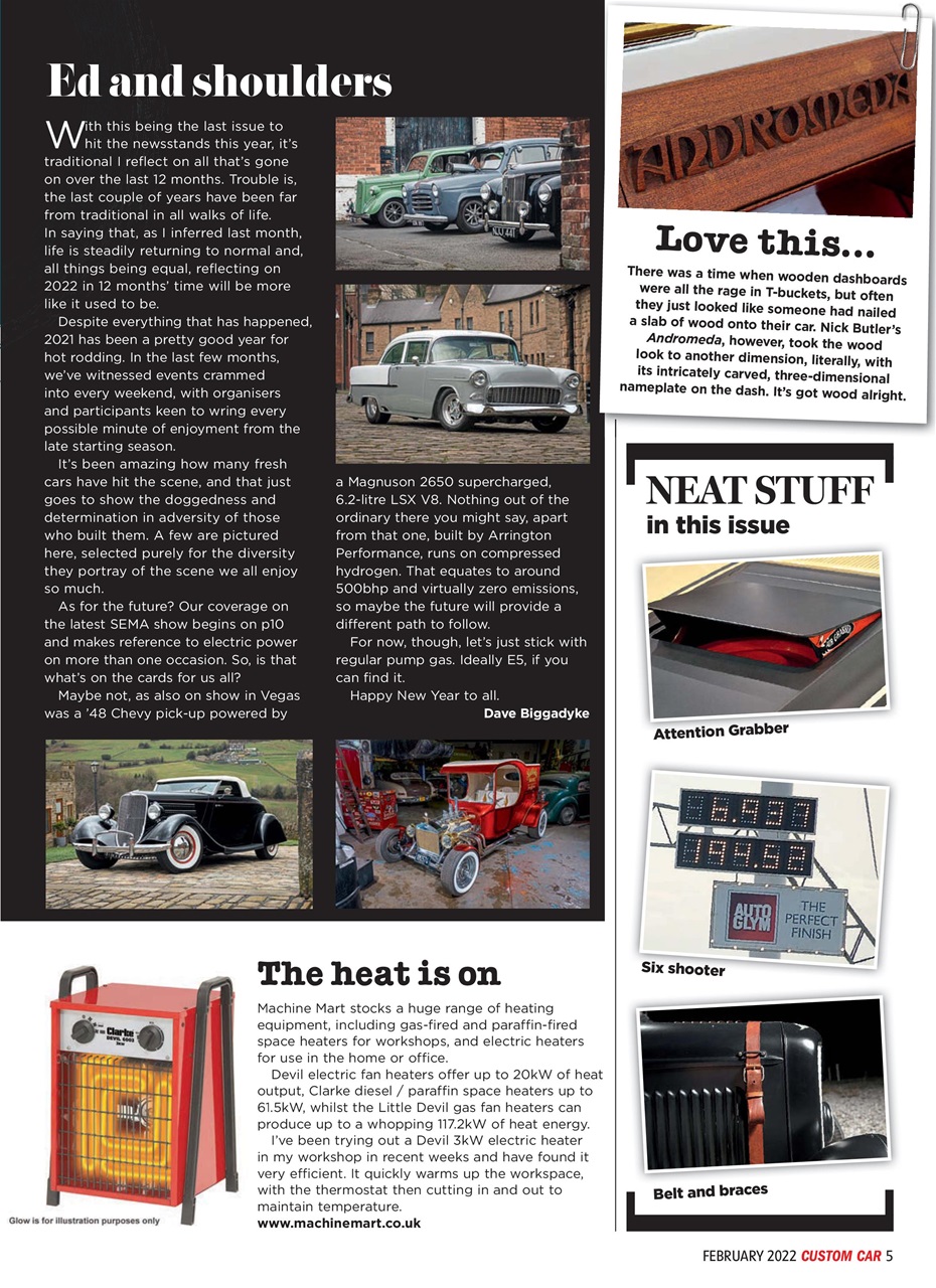 Custom Car Magazine - Feb-22 Back Issue
