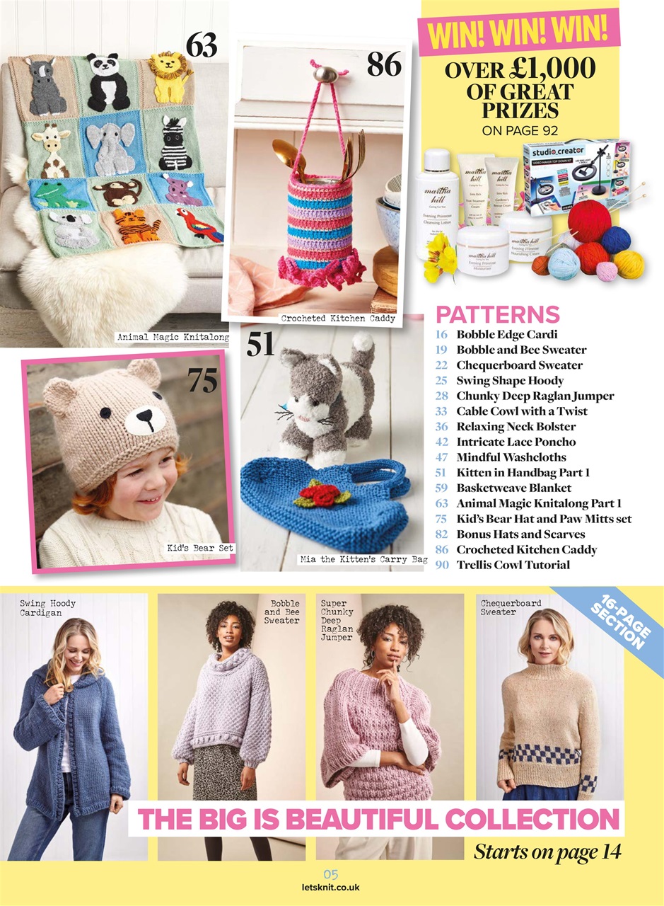 Let's Knit Magazine - Jan-22 Back Issue