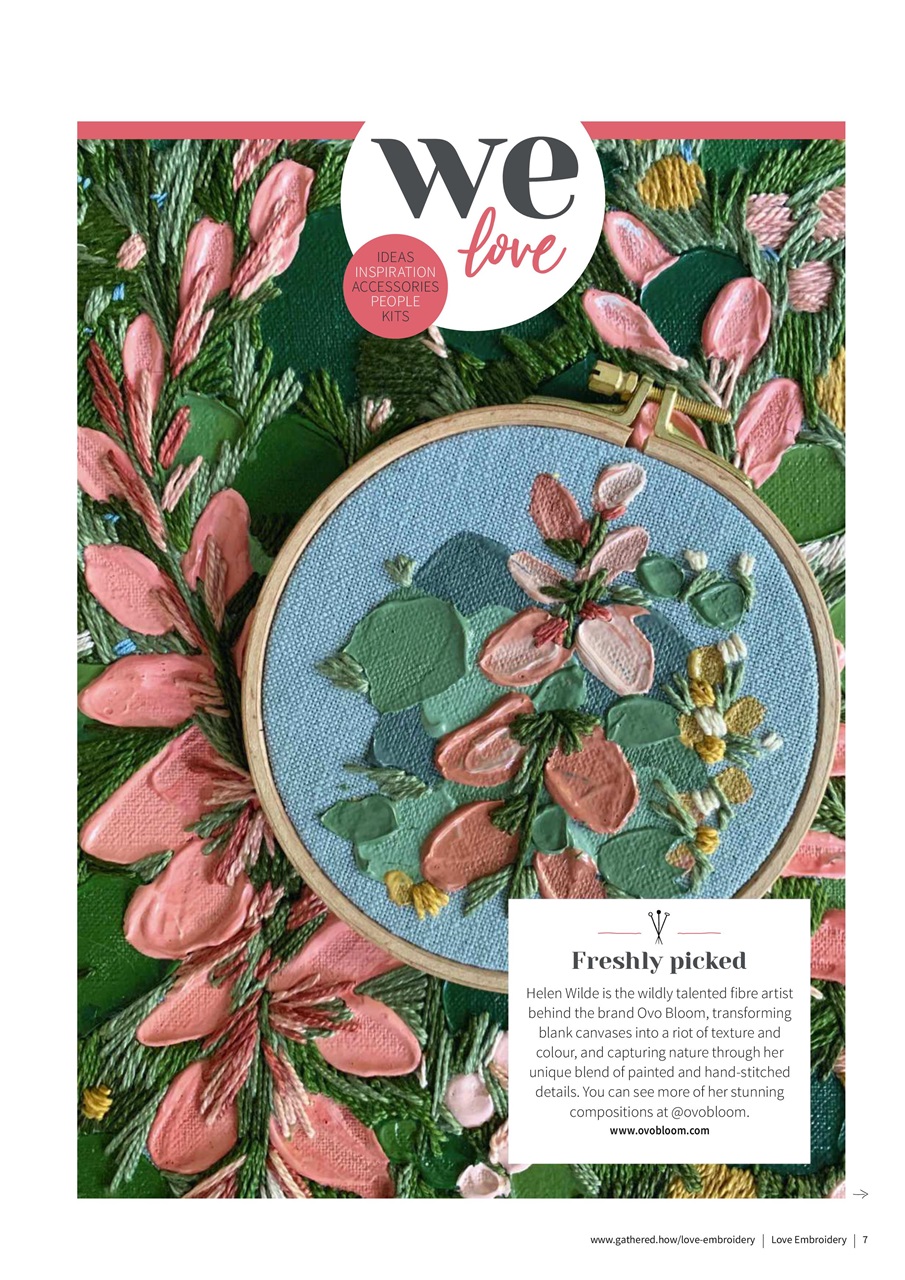 Love Embroidery Magazine - Issue 22 Back Issue