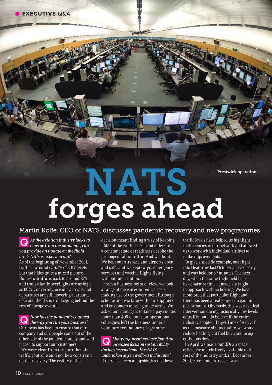 Air Traffic Management Magazine - Issue 4 2021 Back Issue
