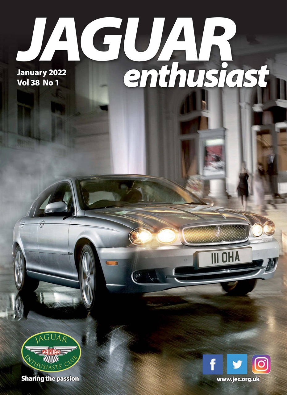 Jaguar Enthusiast Magazine - January 2022 Back Issue