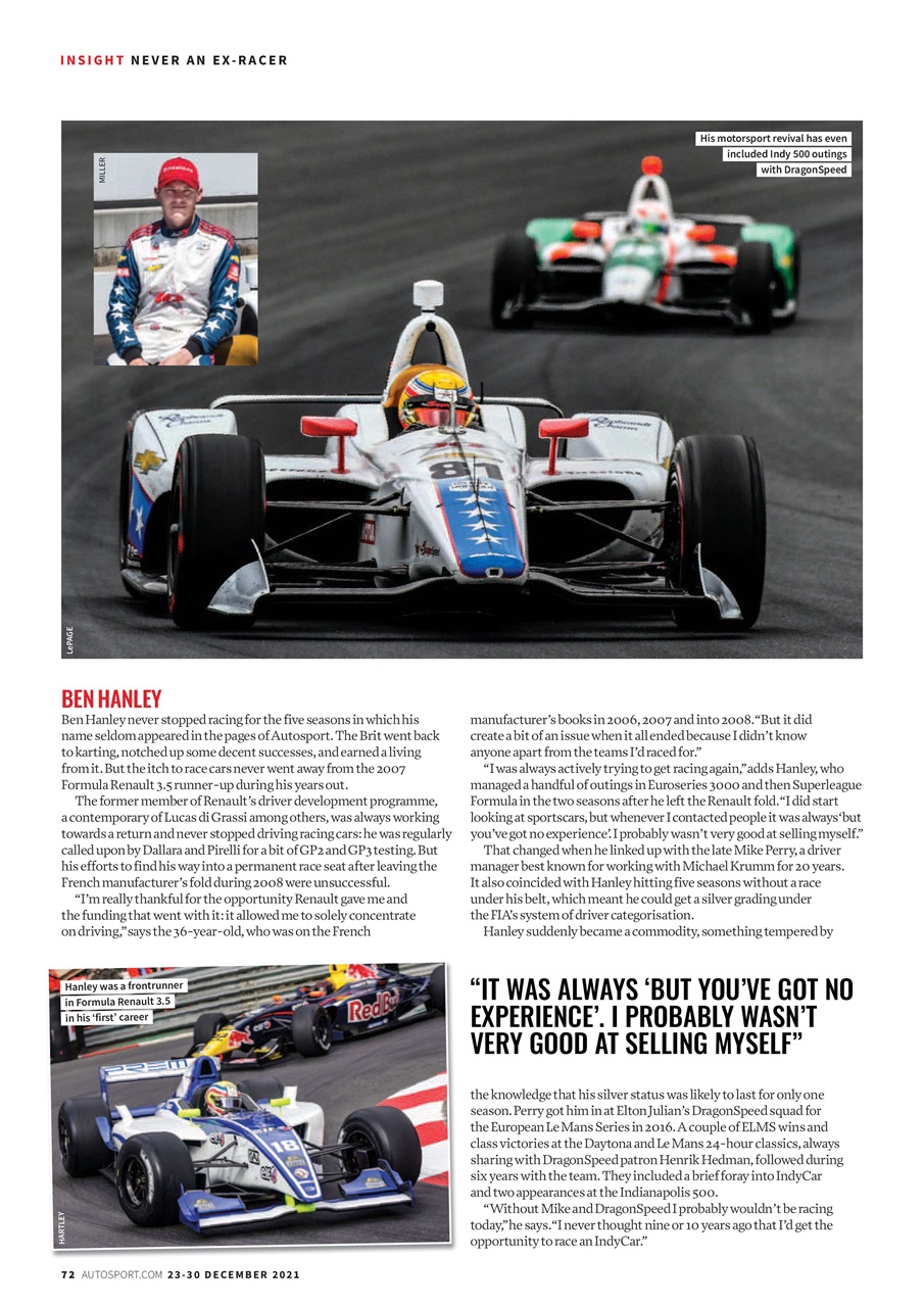 Autosport Magazine - 23 - 30 Dec 2021 Back Issue