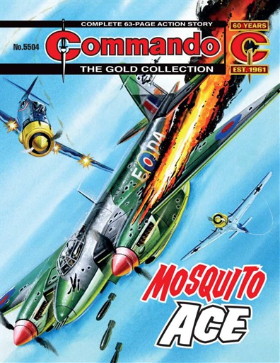 Commando Magazine - 5504 Back Issue