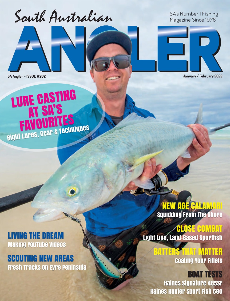 South Australian Angler Magazine - SA Angler Jan Feb 22 Back Issue