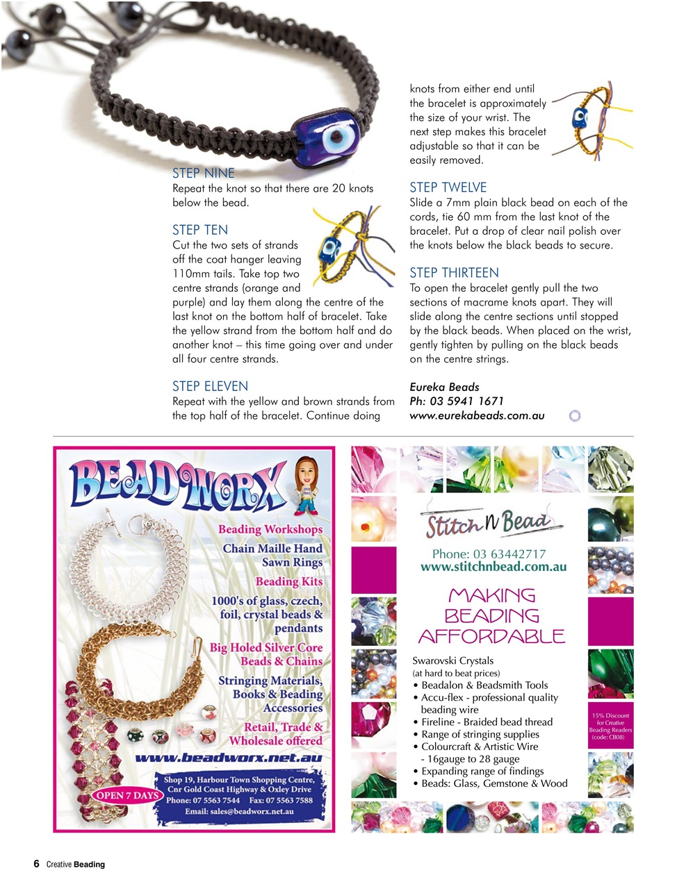 Creative Beading Magazine - Creative Beading 18-6 Back Issue