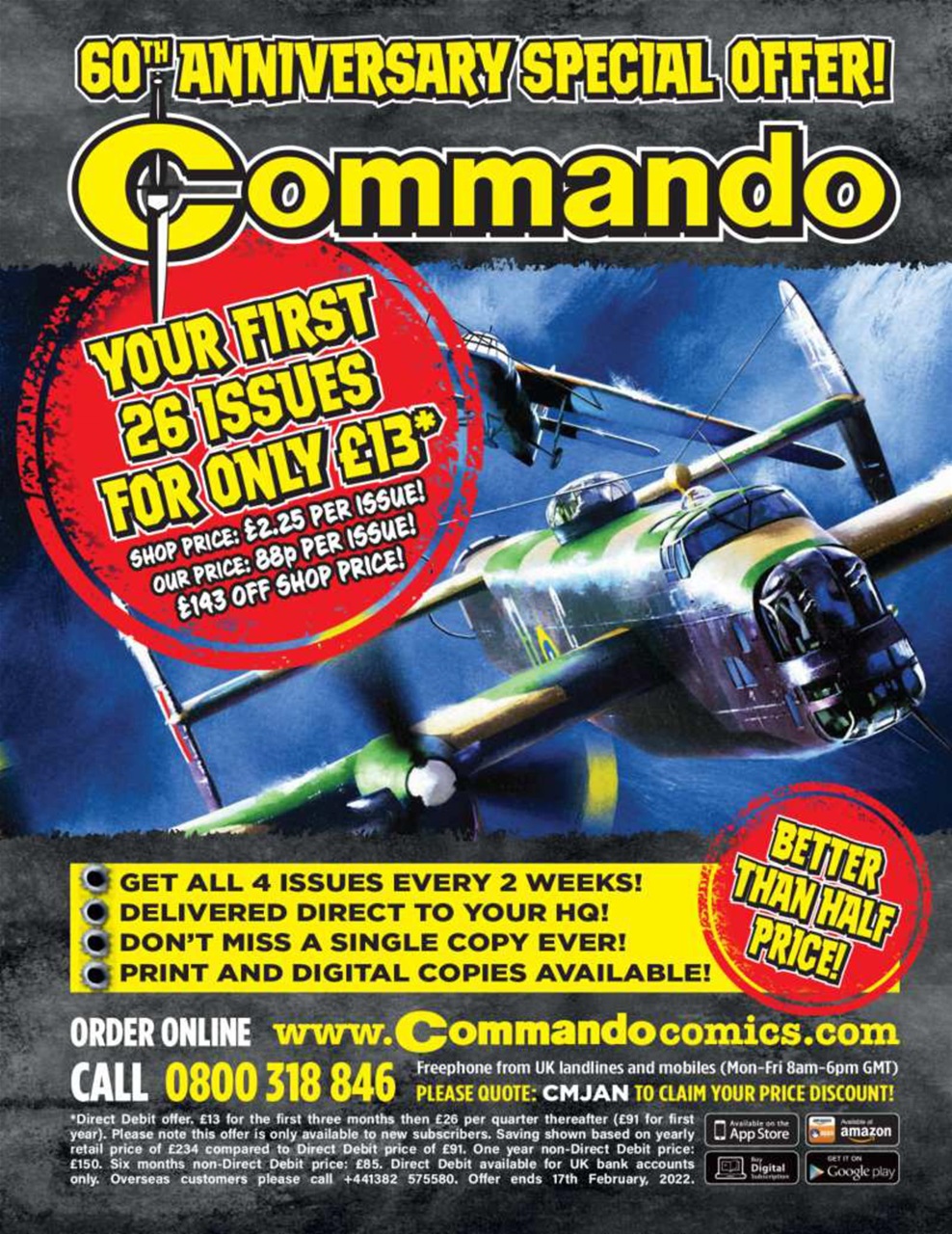 Commando Magazine - 5507 Back Issue