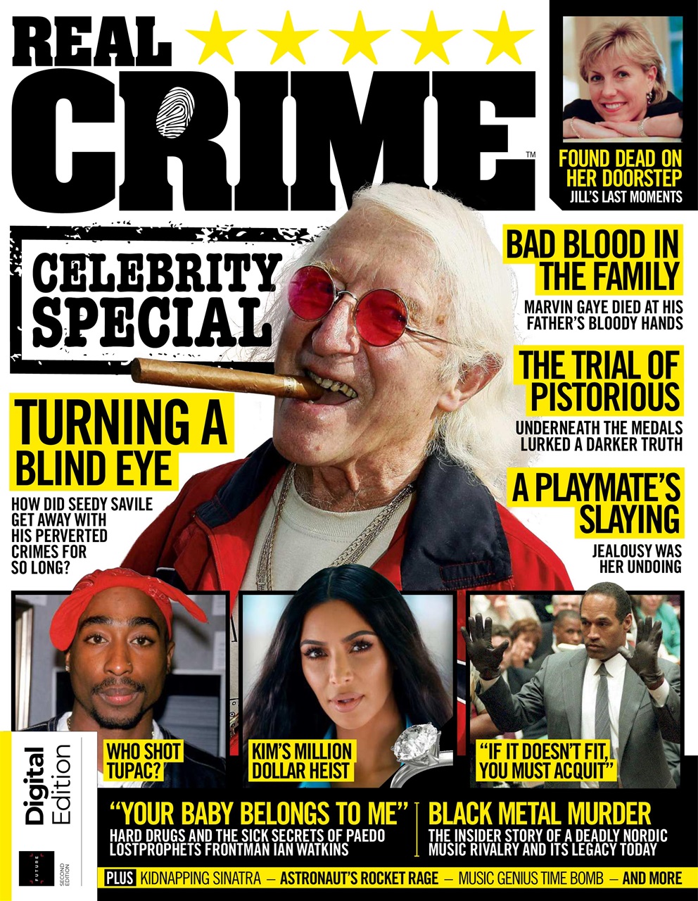 Real Crime Bookazine - Real Crime: Celeb Special Second Edition Back Issue