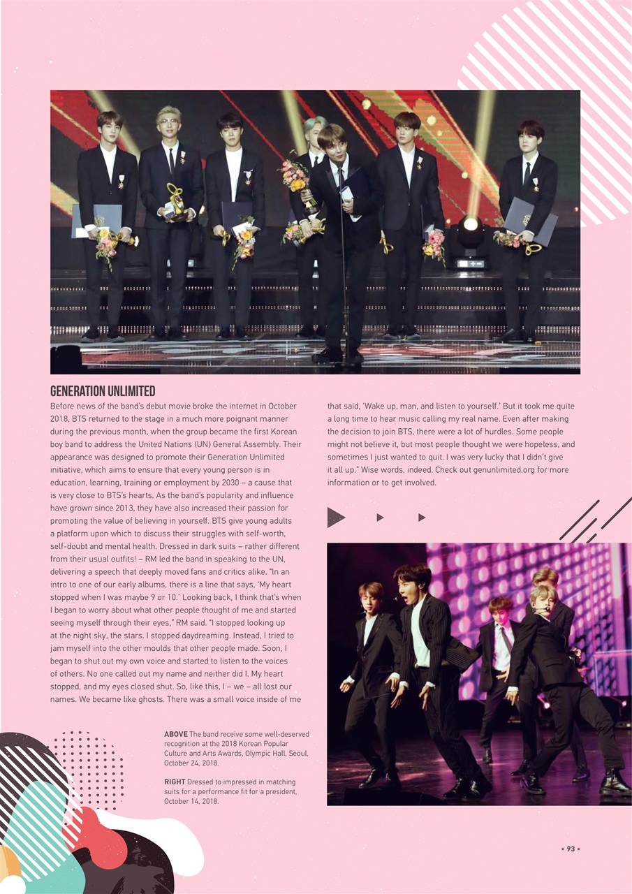 Music Magazine - Ultimate BTS Fanbook Third Edition Back Issue