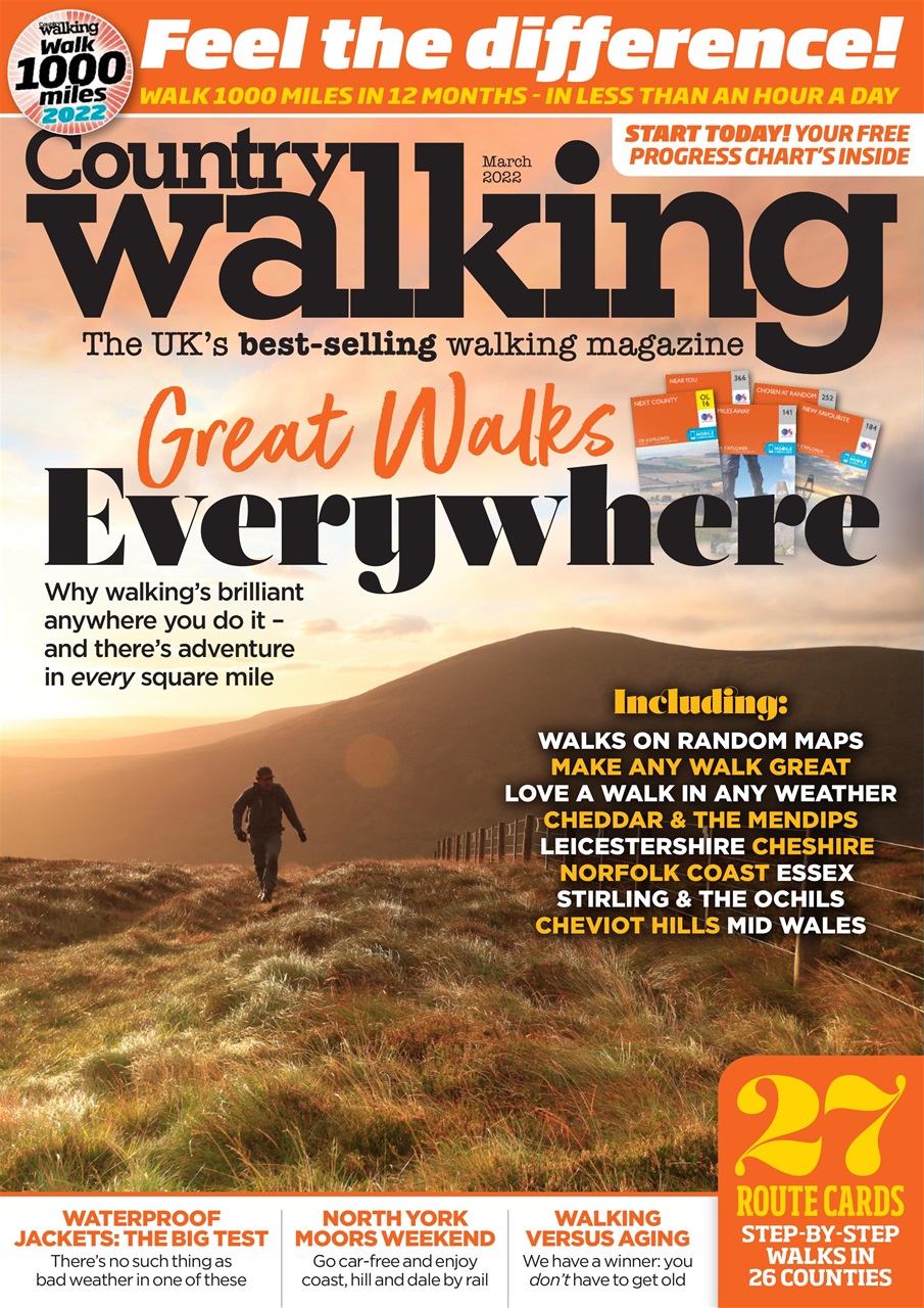 Country Walking Magazine - Mar-22 Back Issue