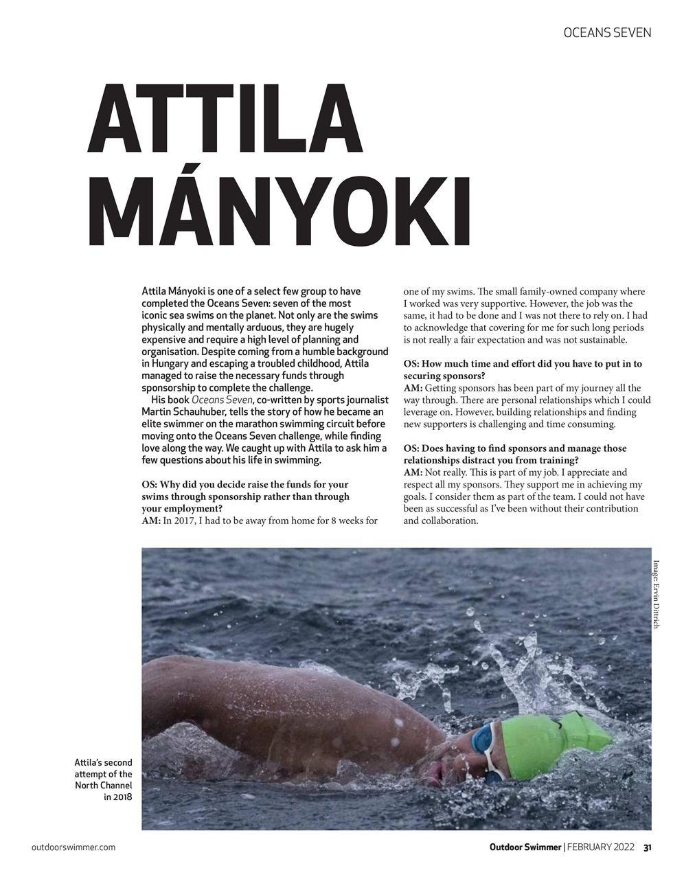 Outdoor Swimmer Magazine - February 22 Back Issue