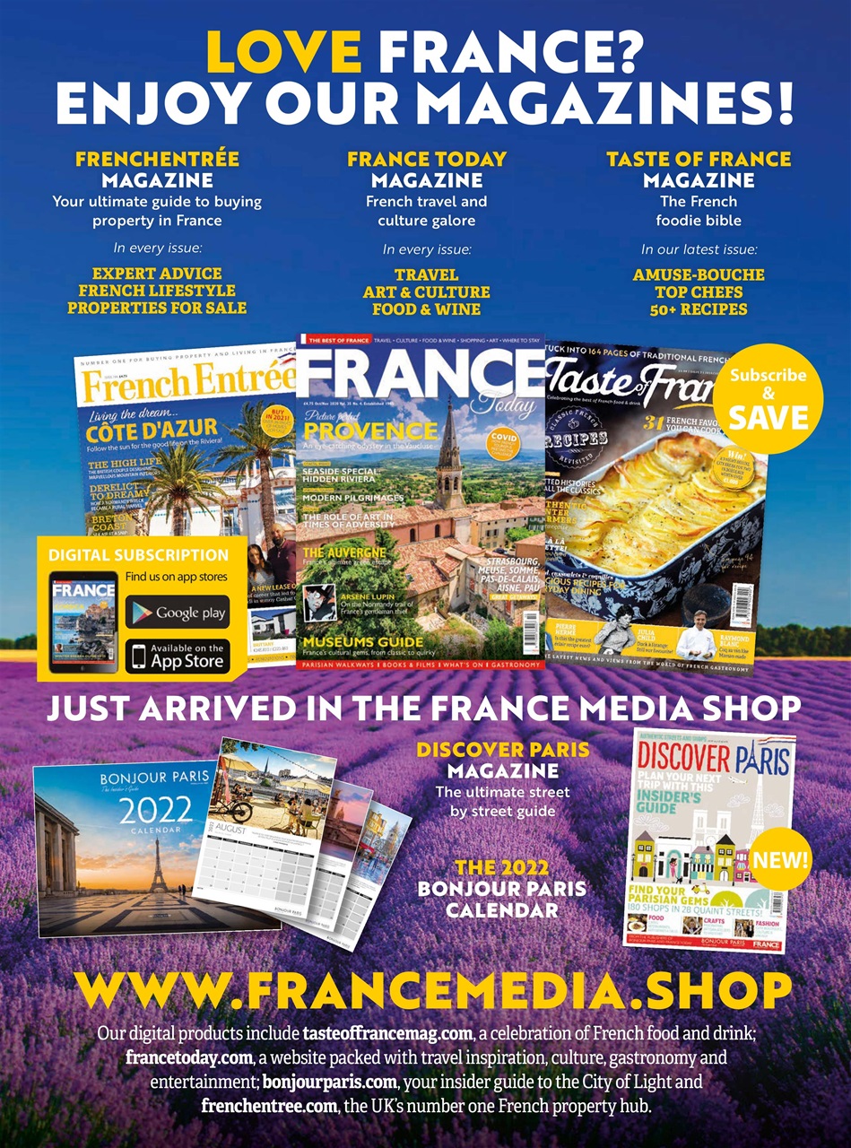 France Today Magazine - Feb/Mar 2022 Back Issue