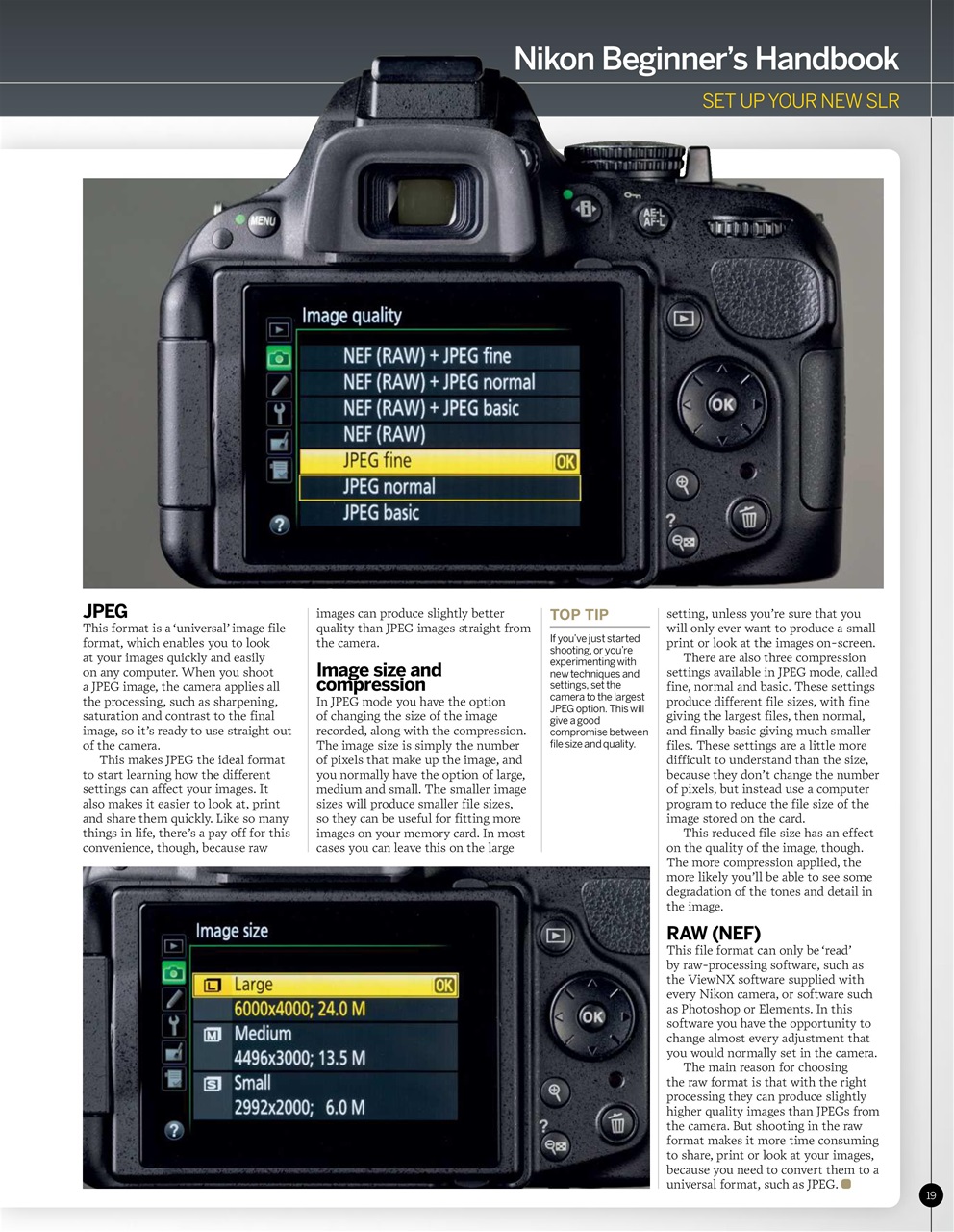 Photography Bookazine - Nikon Beginner's Handbook Sixth Edition Back Issue